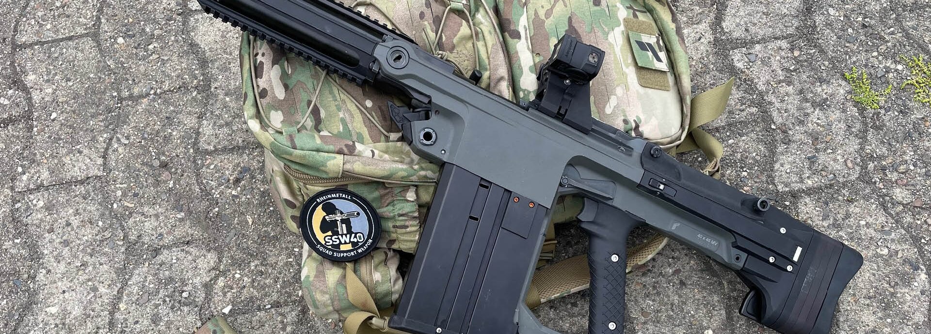 Rheinmetall Squad Support Weapon SSW40 im scharfen Schuss | Rheinmetall